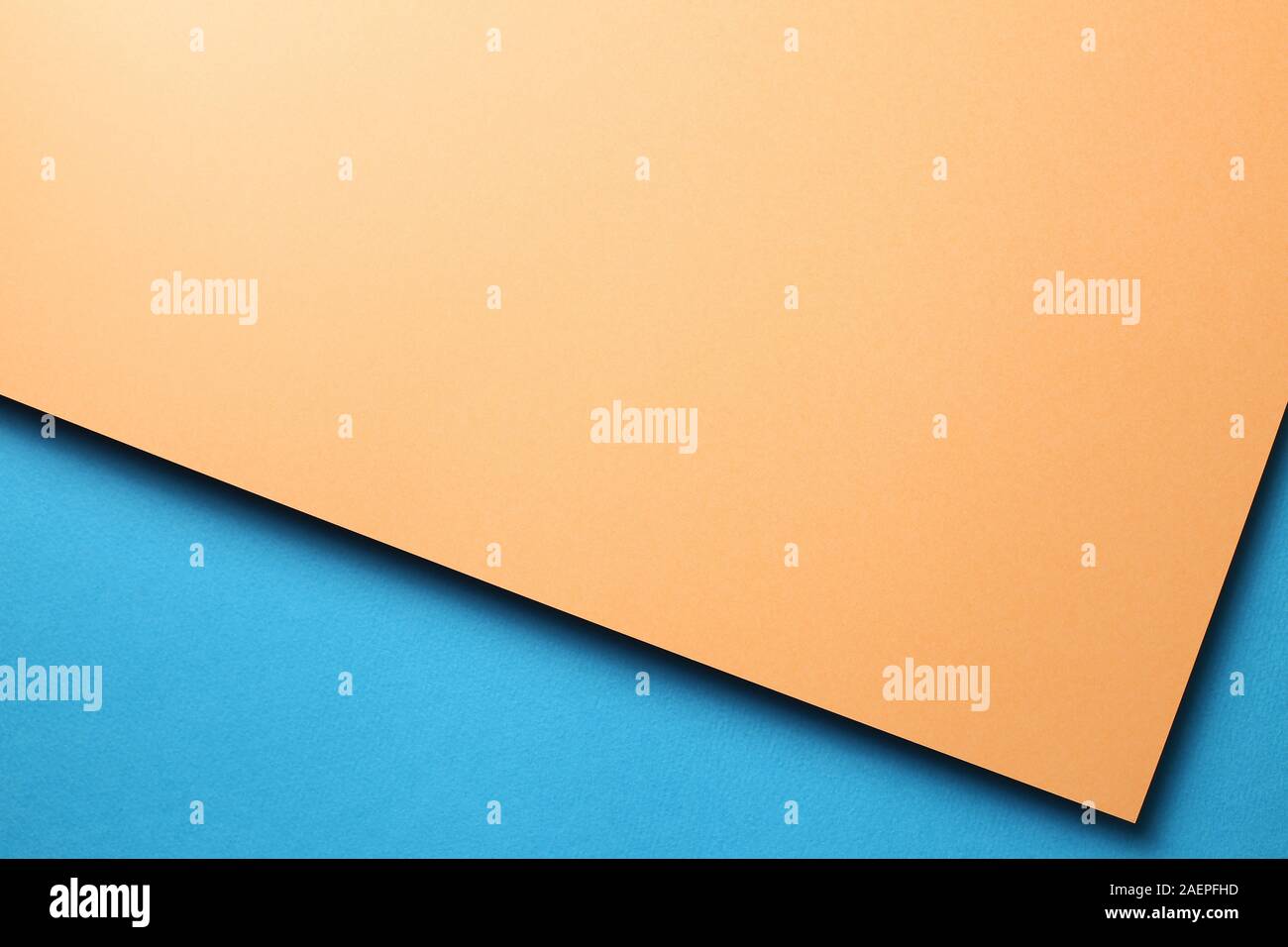 Orange and blue paper background Stock Photo - Alamy