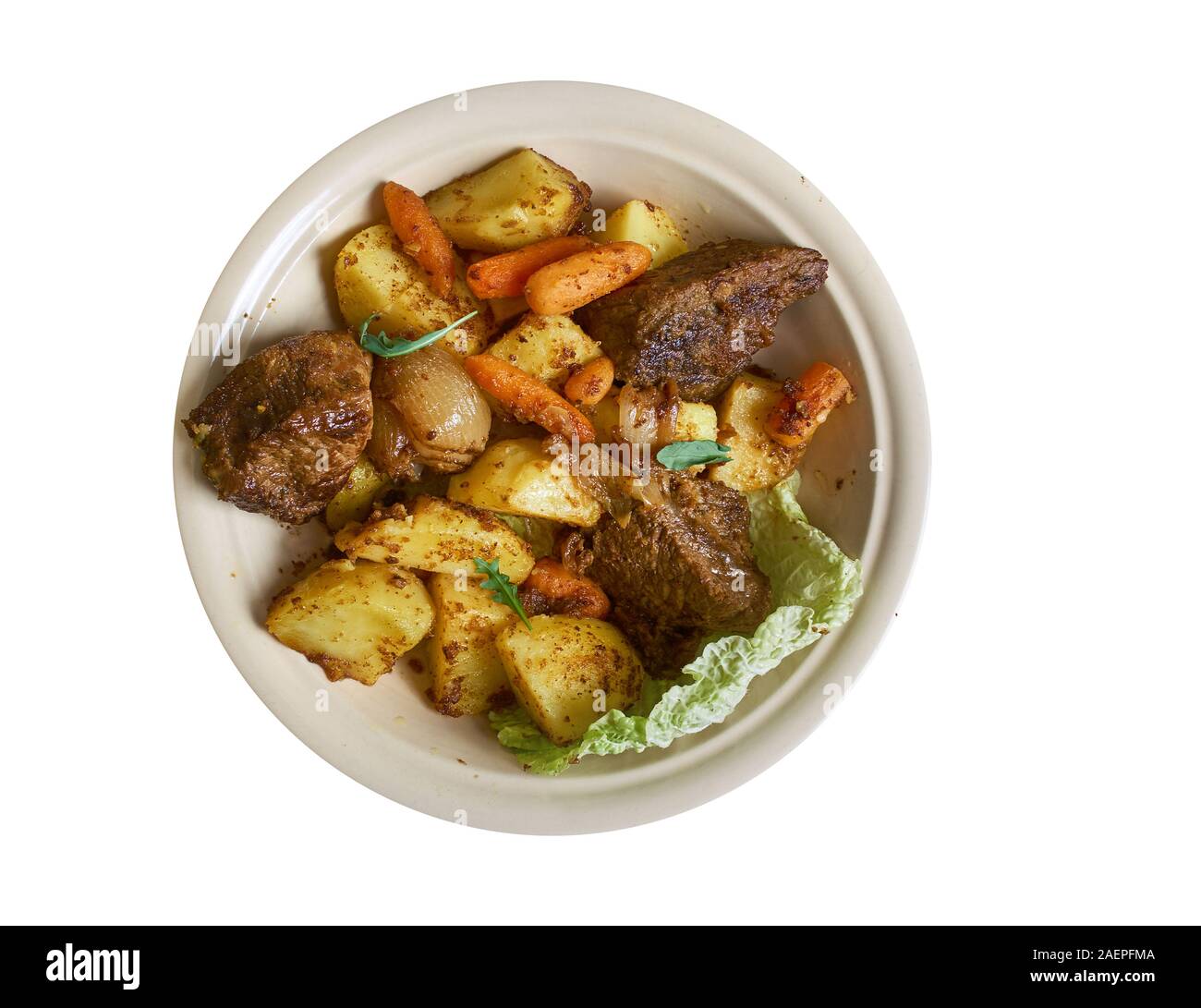 Jarret de boeuf, beef and vegetable stew., Chadian cuisine, Traditional ...