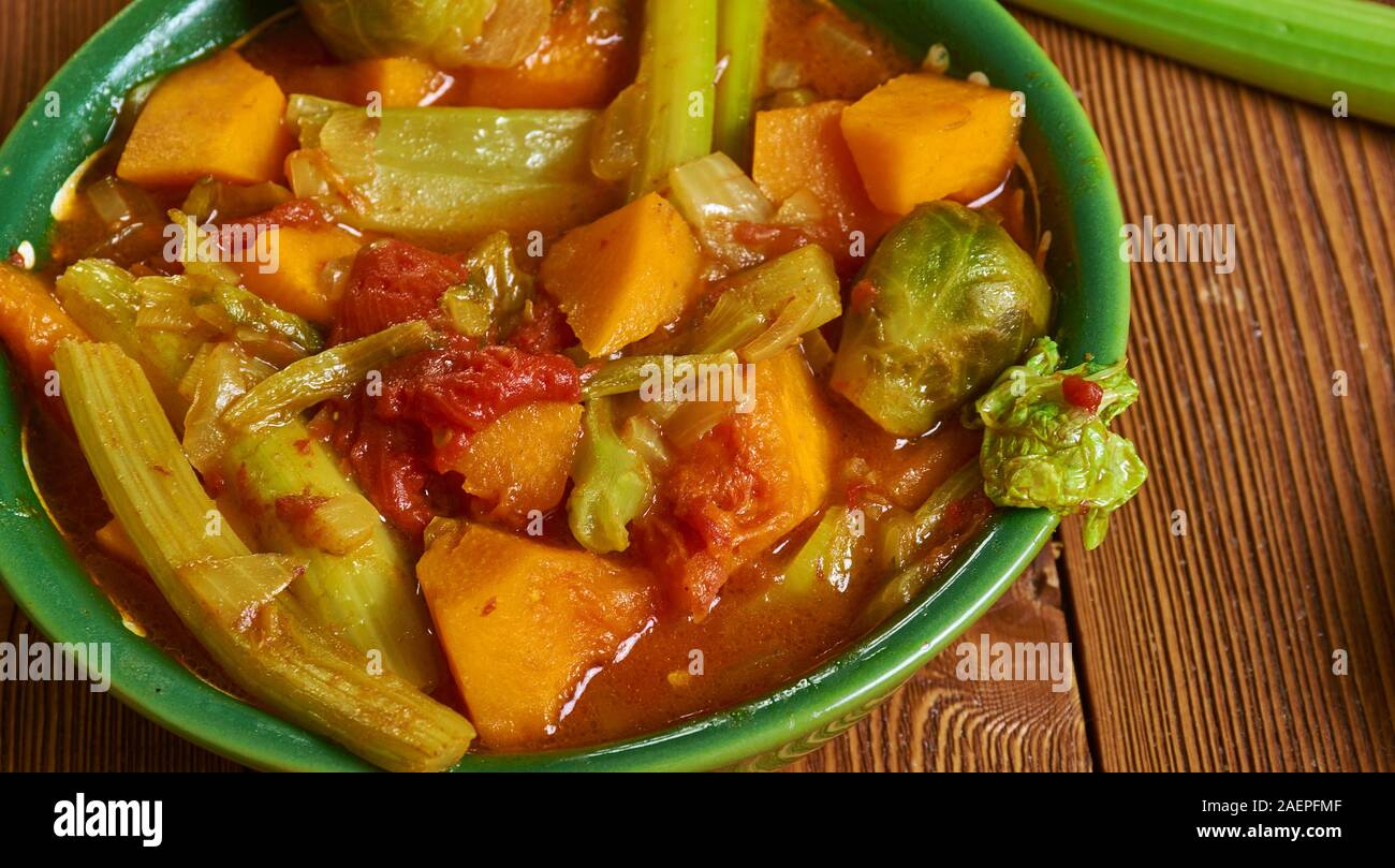 Daraba, dish prepared with okra, tomatoes, sweet potatoes, greens ...