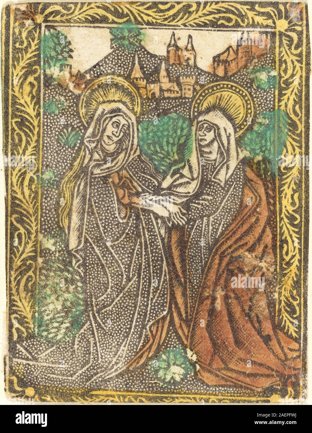 Workshop of Master of the Borders with the Four Fathers of the Church ...