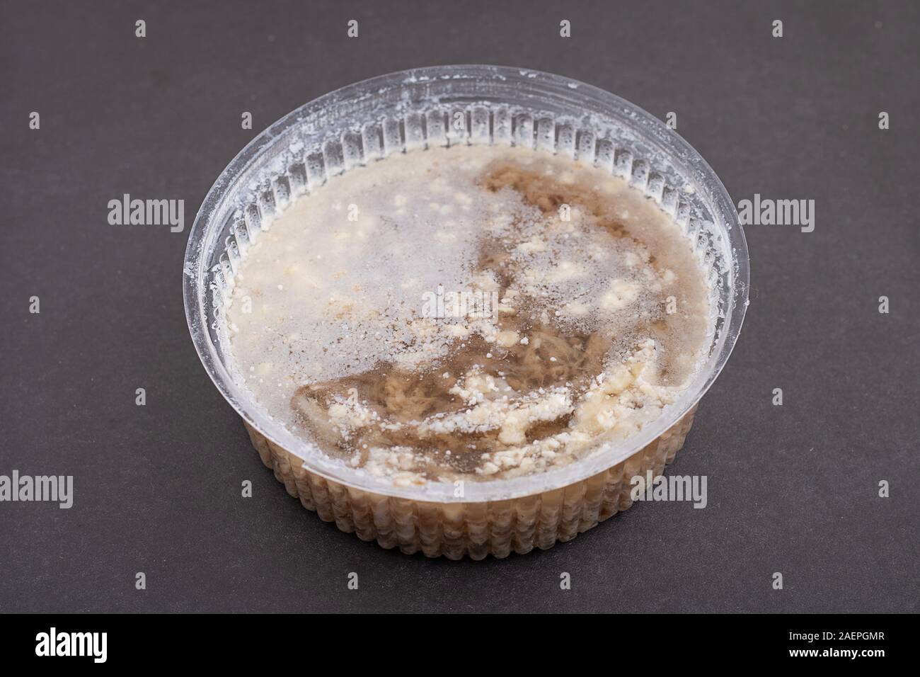 Jellied meat, bone jelly in plastic box Stock Photo - Alamy