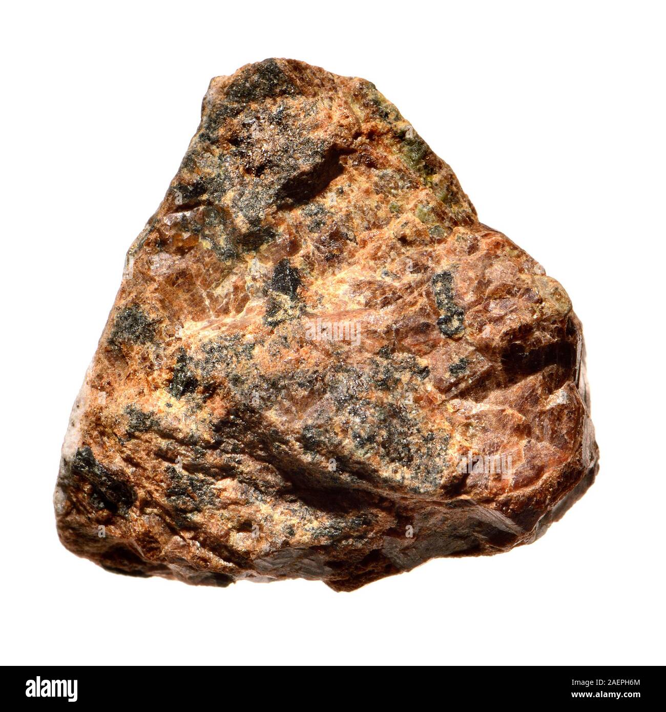 Andradite (form of Garnet) - sample from Mexico Stock Photo - Alamy