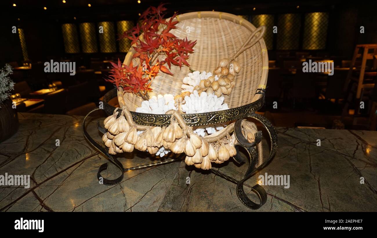 JRC Global Buffet displays in Watford, London, United Kingdom Stock ...