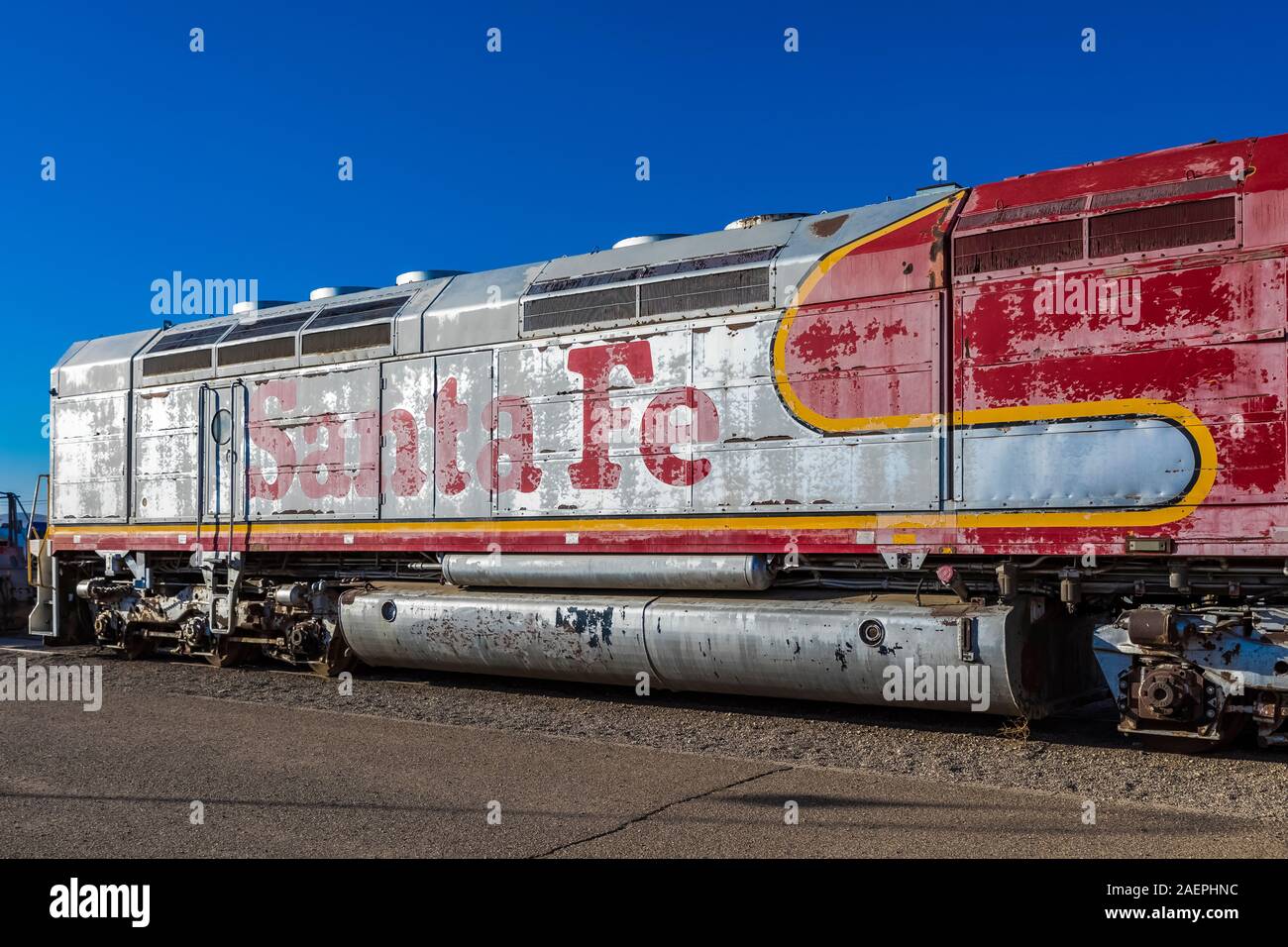 Old Santa Fe Railroad High Resolution Stock Photography and Images - Alamy