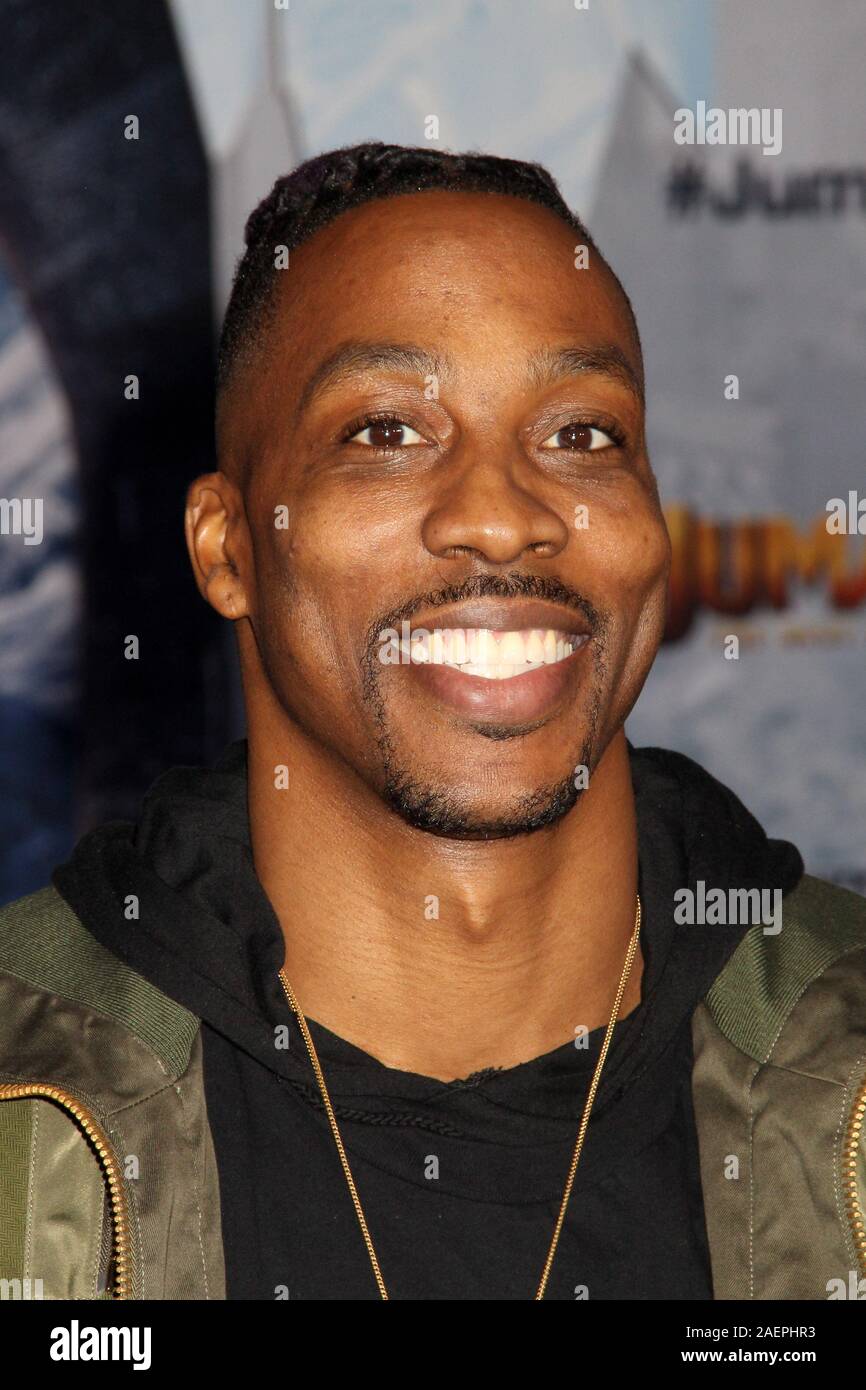 Dwight Howard 12/09/2019 "Jumanji: The Next Level" Premiere held at the ...