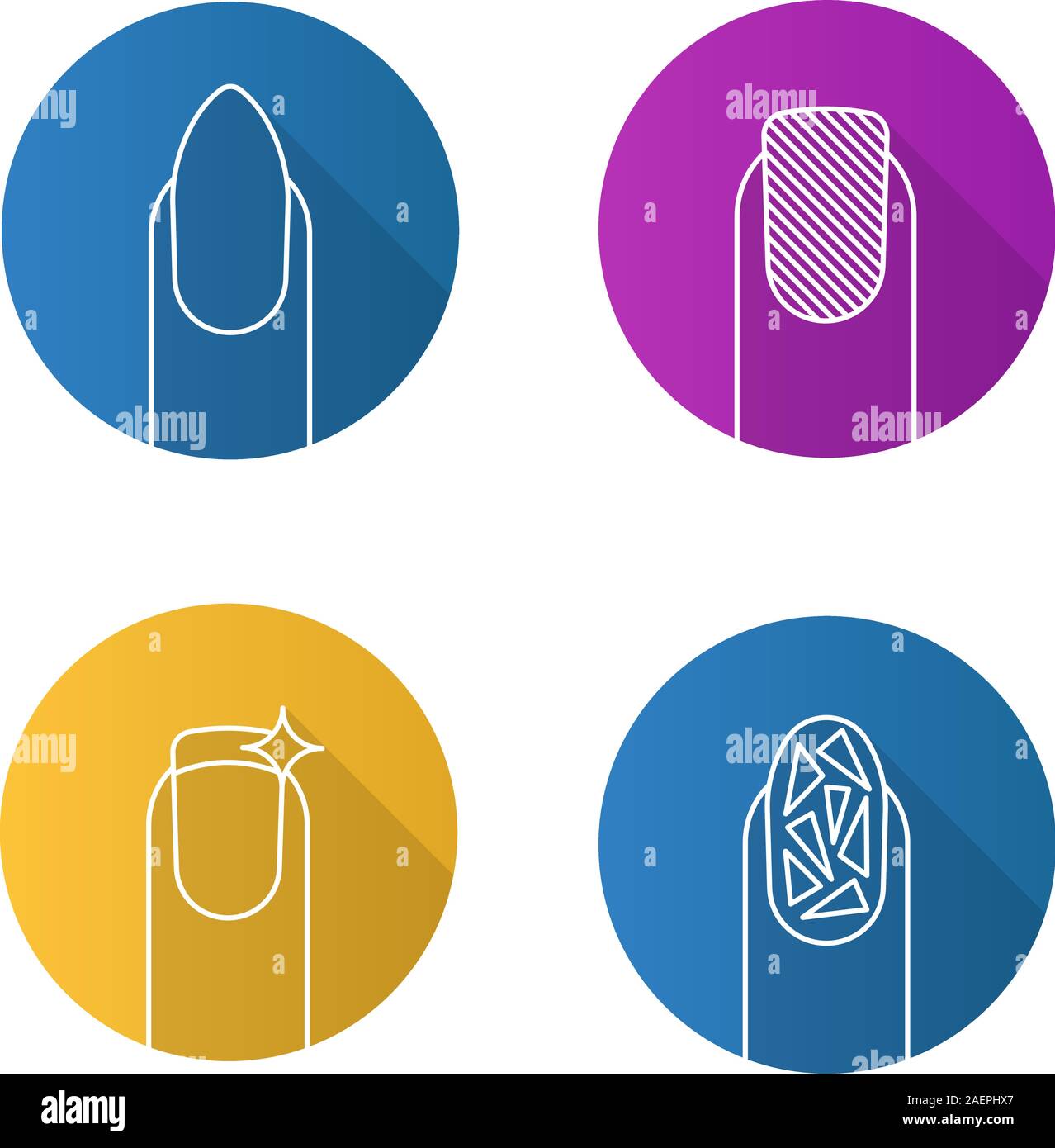 Long fingernails Cut Out Stock Images & Pictures - Alamy