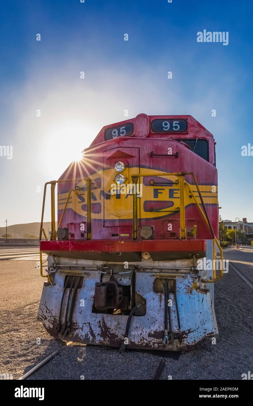 Old Santa Fe Railroad High Resolution Stock Photography and Images - Alamy