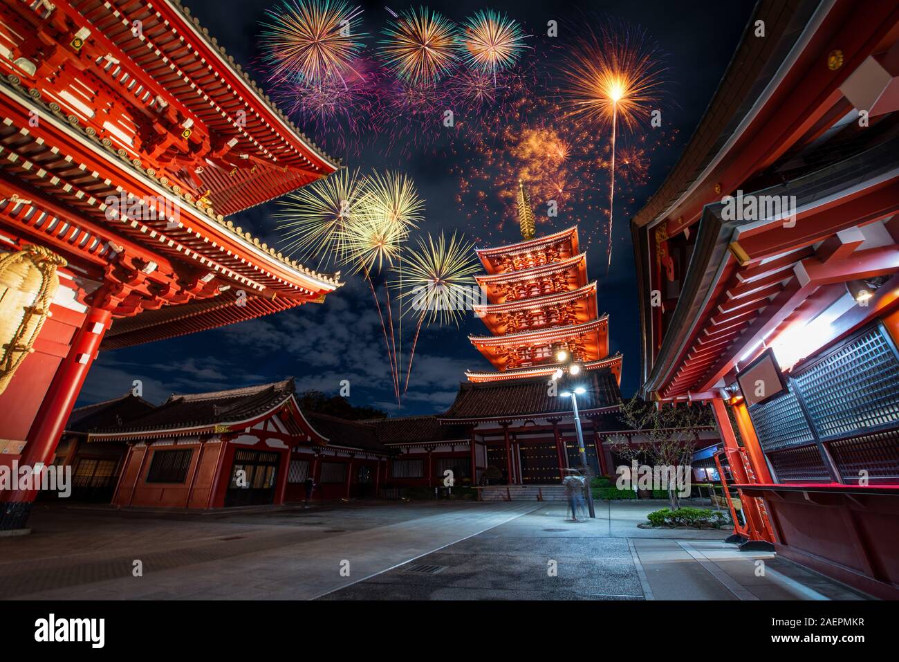 Sensoji Temple Night