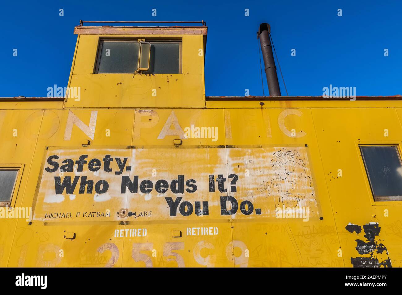 Union pacific caboose hi-res stock photography and images - Alamy