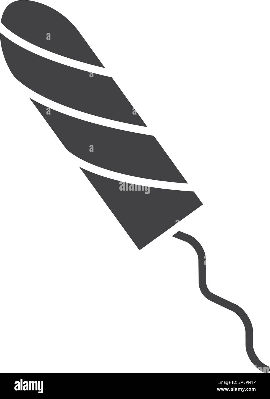 Sanitary tampon Stock Vector Images - Alamy