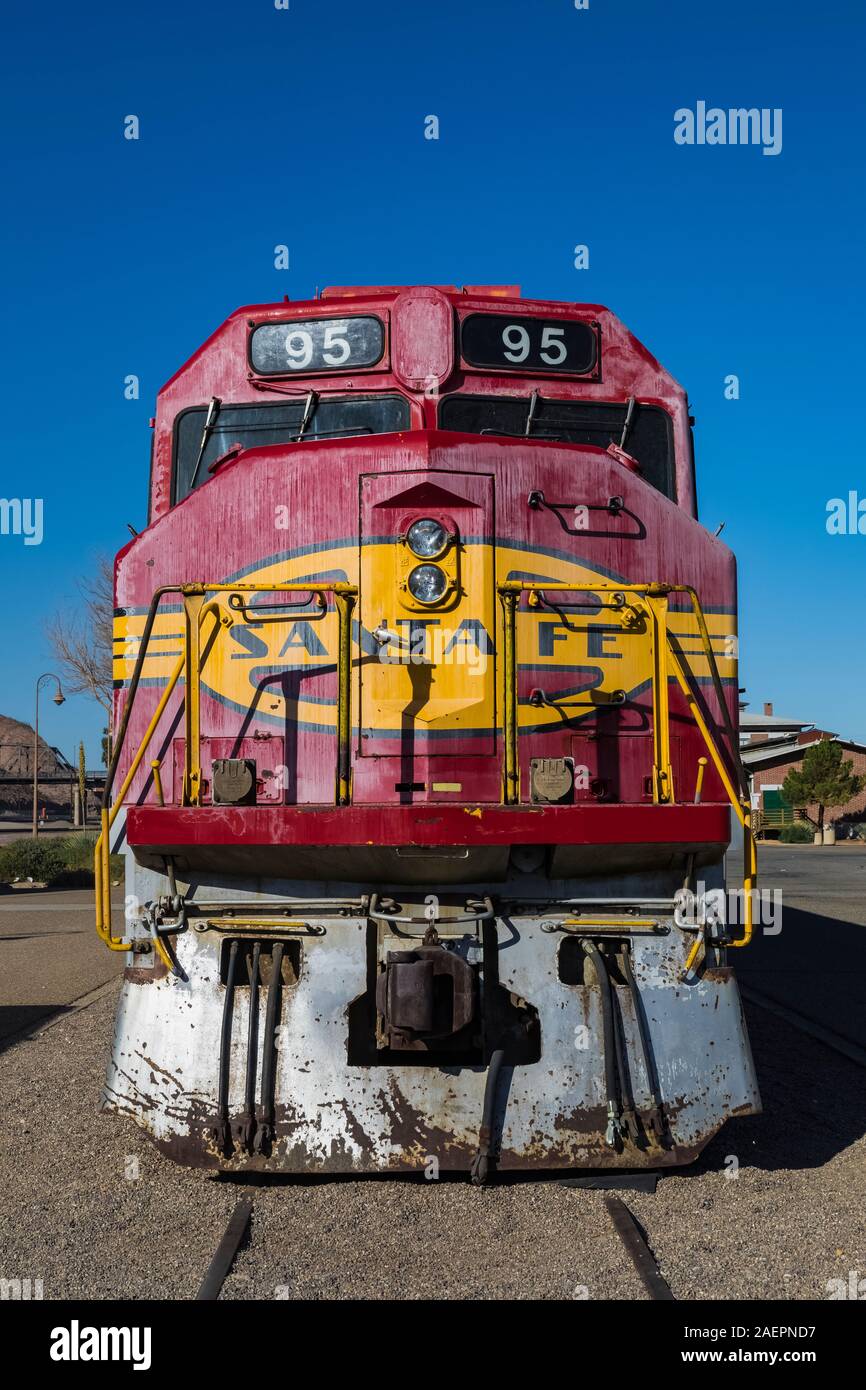 Old Santa Fe Railroad High Resolution Stock Photography and Images - Alamy