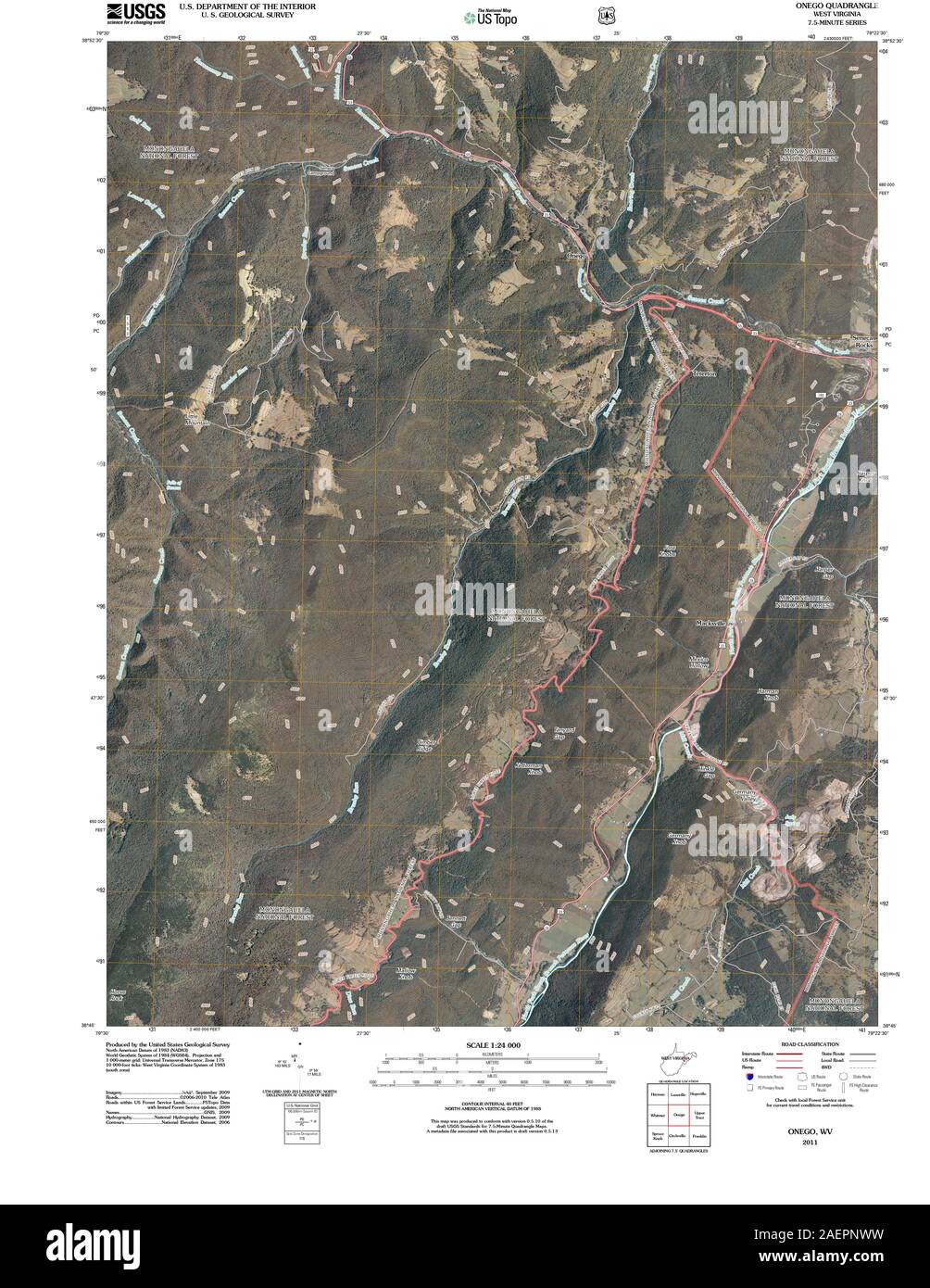 WV Onego 20110215 TM Stock Photo - Alamy