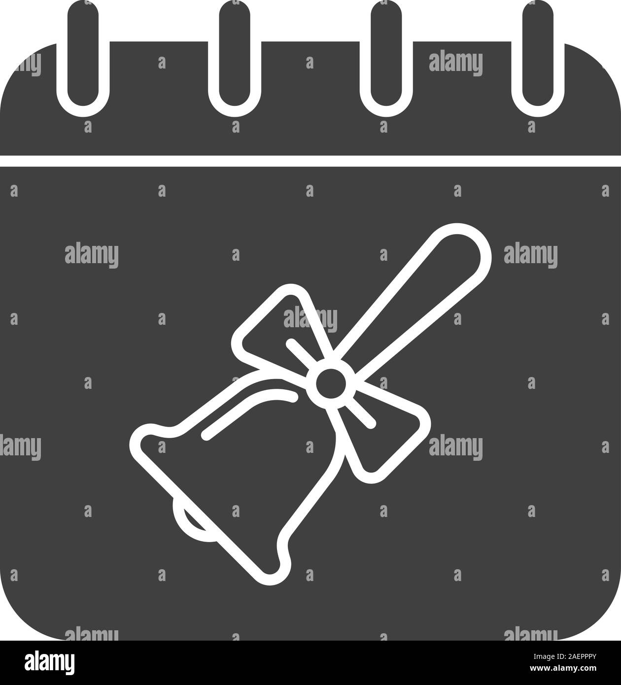 September 1st glyph icon. Silhouette symbol. Calendar page with school ...