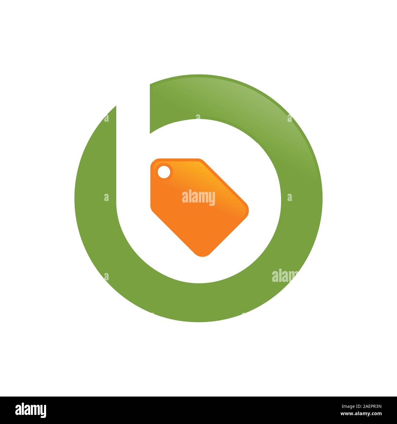 Sell Price Tag Initial B Lettermark Vector Symbol Graphic Logo Icon ...