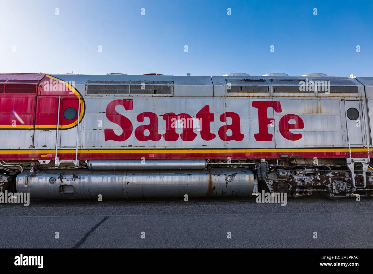 Old santa fe railroad hi-res stock photography and images - Alamy