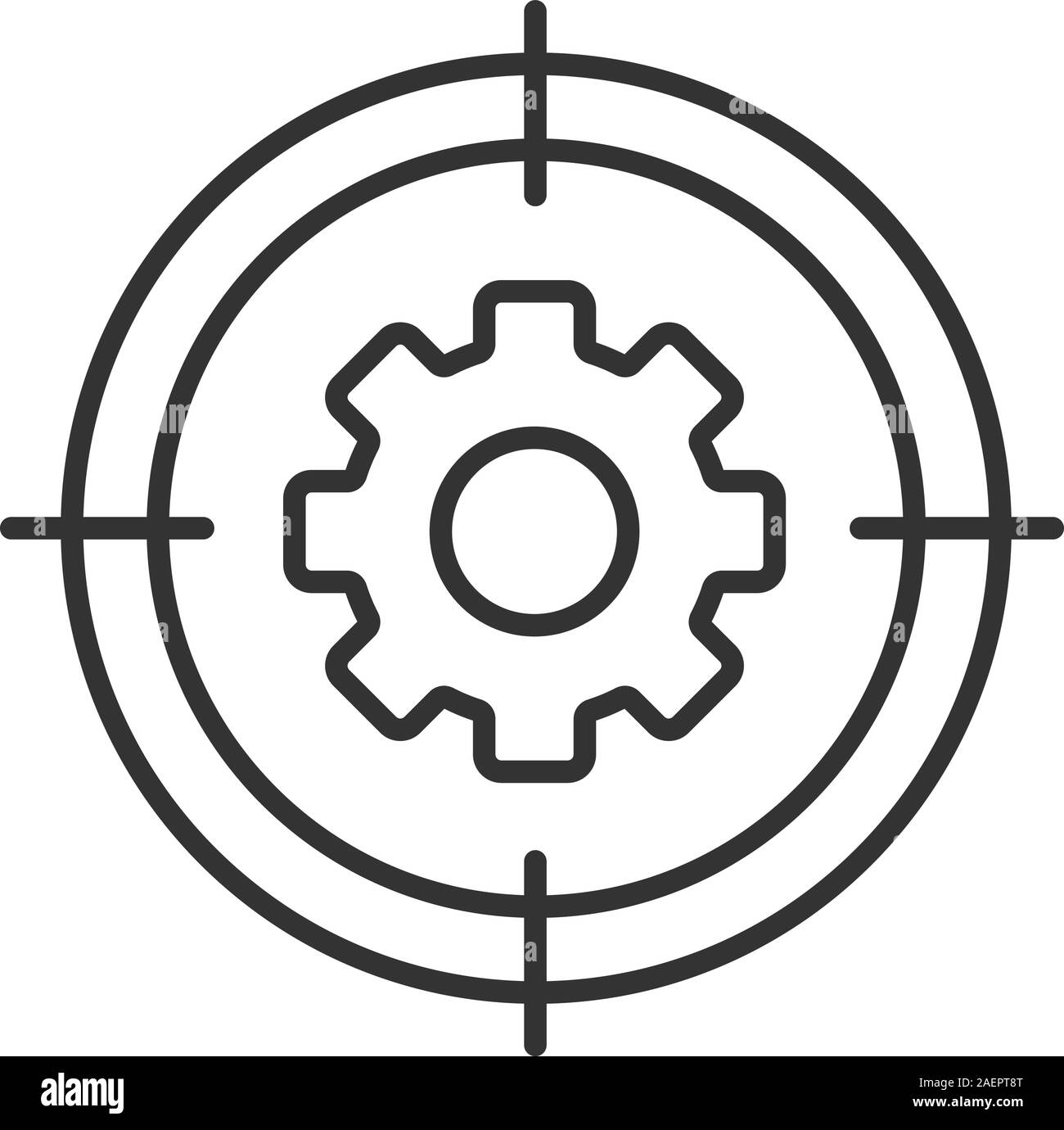 Contour sniper sniper rifle illustration hi-res stock photography and ...