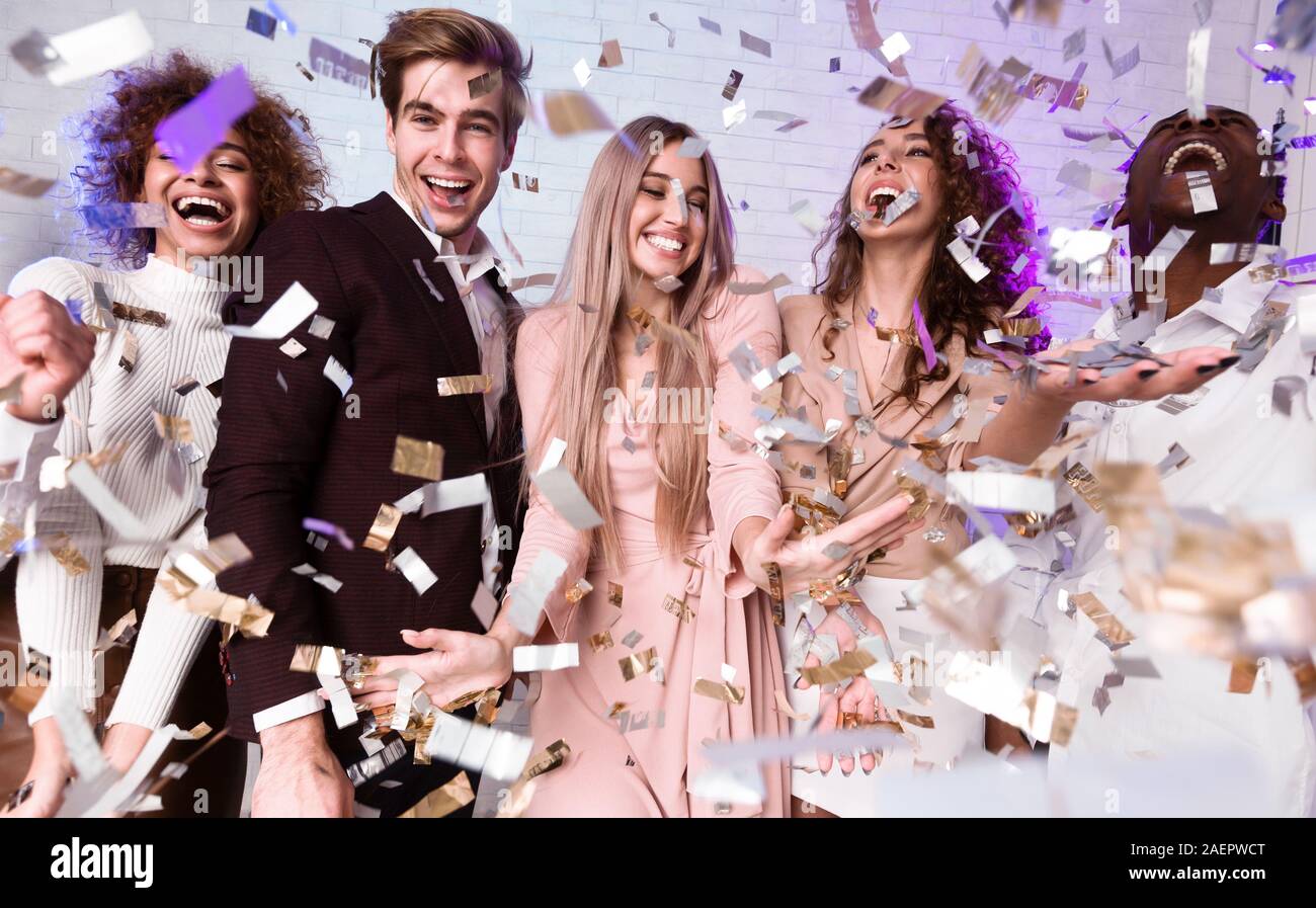 Women Friendship Confetti High Resolution Stock Photography and Images ...