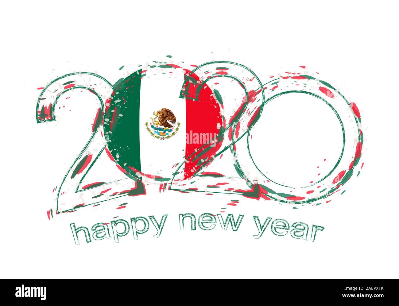 2020 mexico Stock Vector Images - Alamy