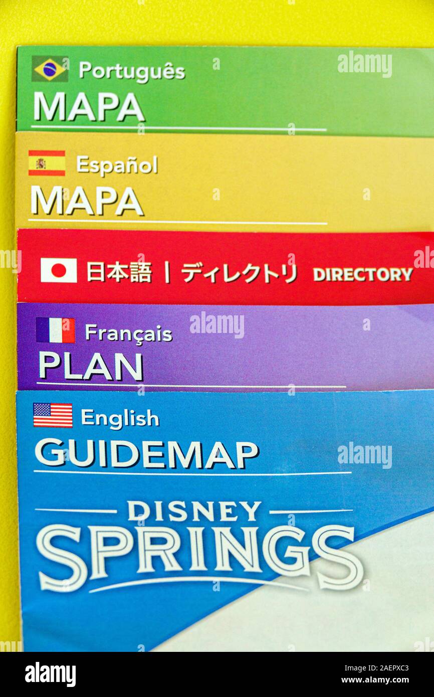 Orlando Florida,Lake Buena Vista,Downtown Disney Springs,multi multiple ...