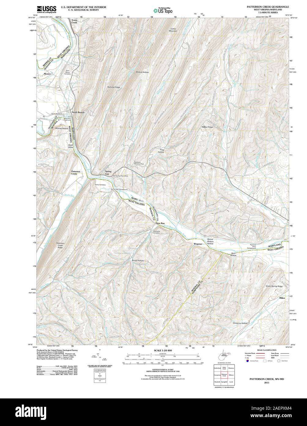 Patterson map Cut Out Stock Images & Pictures - Alamy