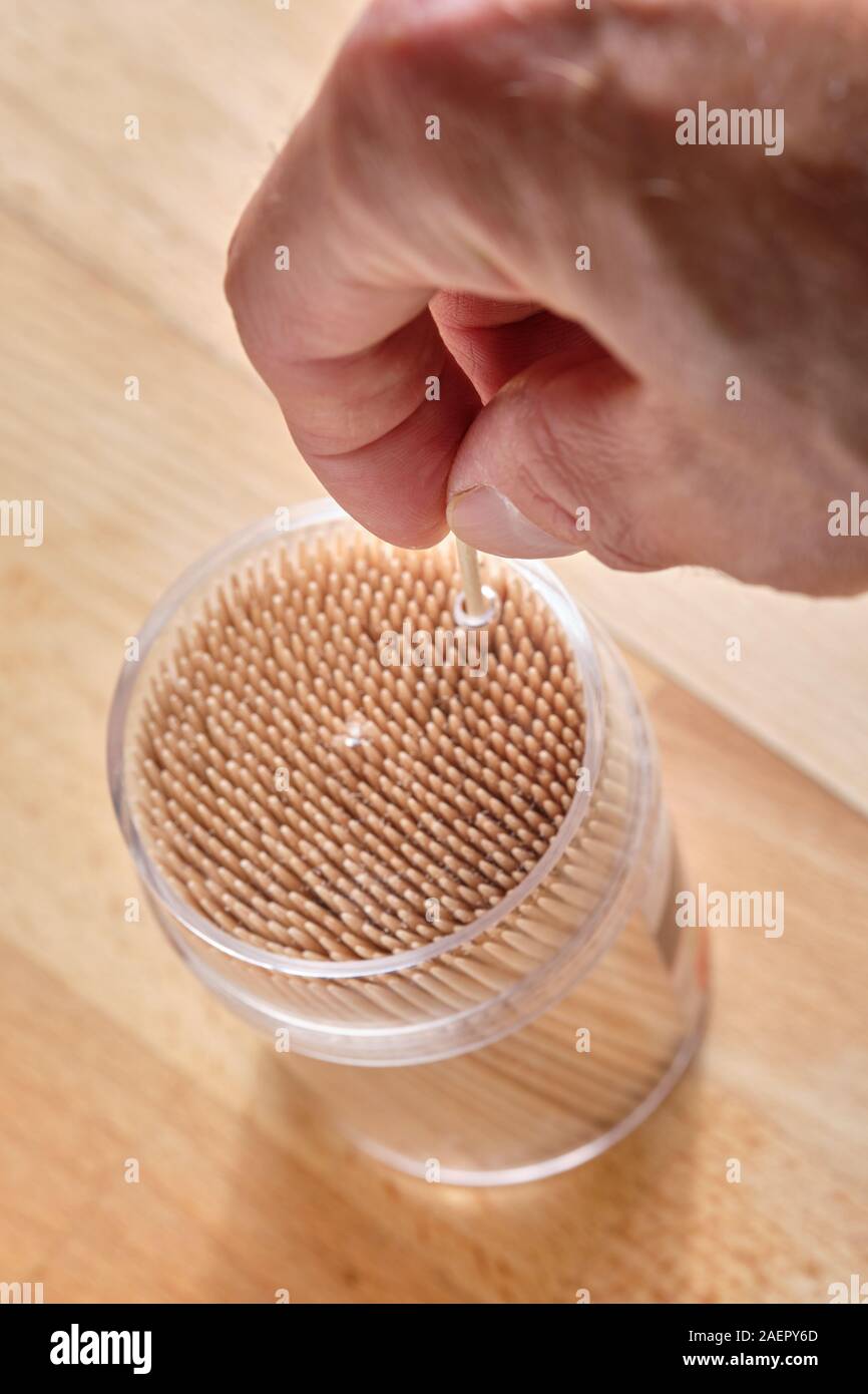 Plastic toothpicks hi-res stock photography and images - Alamy