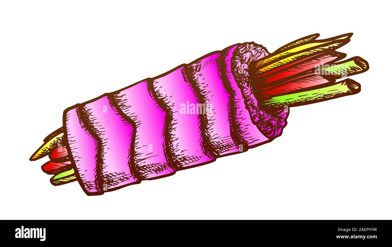 Spring roll sketch hi-res stock photography and images - Alamy