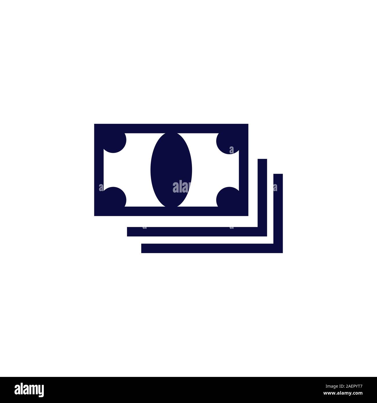 Pile money dollar bills Stock Vector Images - Alamy