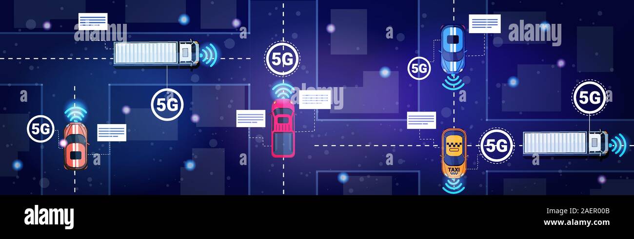 Car high angle view Stock Vector Images - Alamy