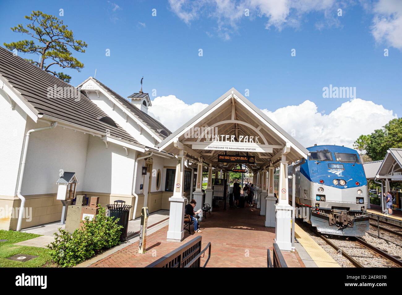 Orlando Winter Park Florida,Amtrak/Sunrail Amtrak Sunrail Station,train ...