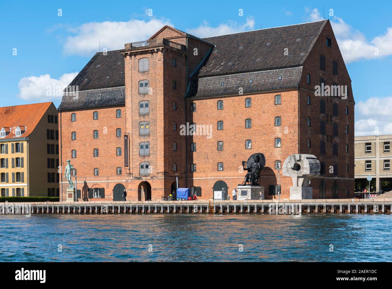 Copenhagen Royal Cast Museum, view of the Den Kongelige ...