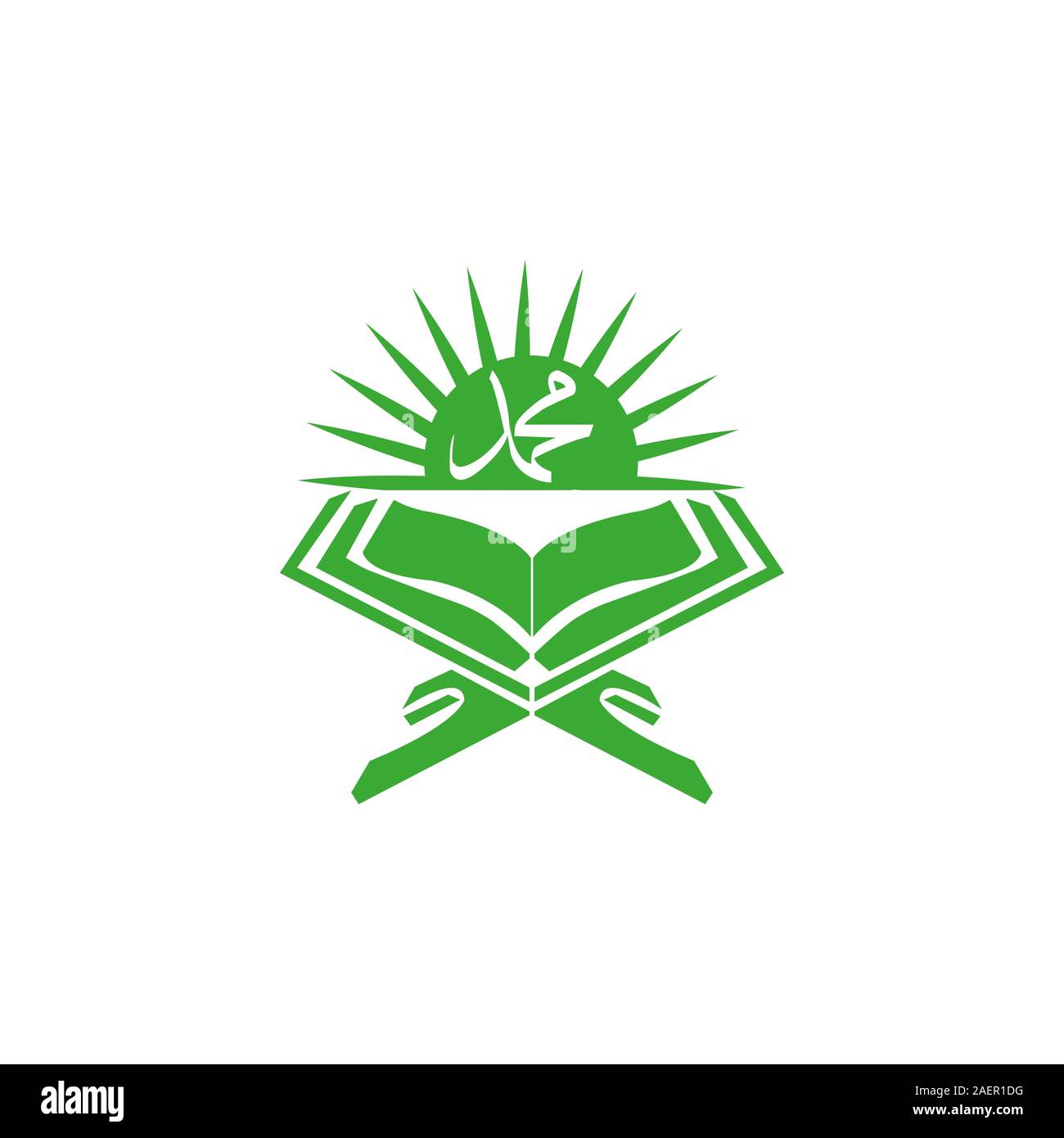 Vector Illustration Islamic Book Quran Stock Photos & Vector ...