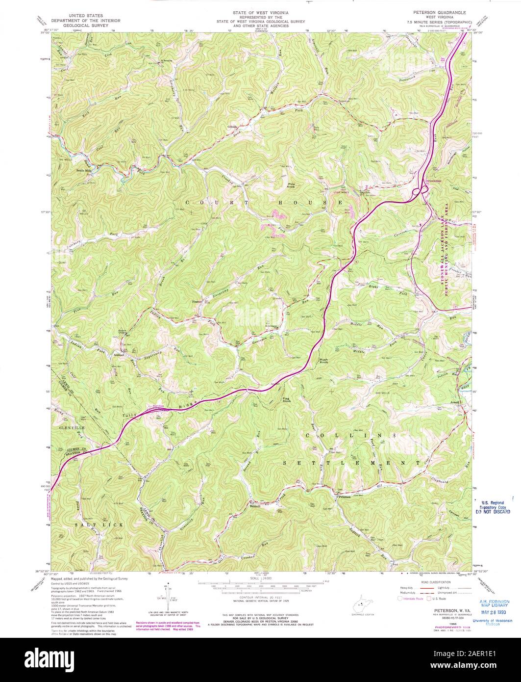 Peterson map Cut Out Stock Images & Pictures - Alamy