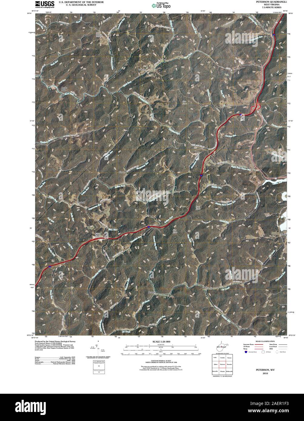 Peterson map Cut Out Stock Images & Pictures - Alamy