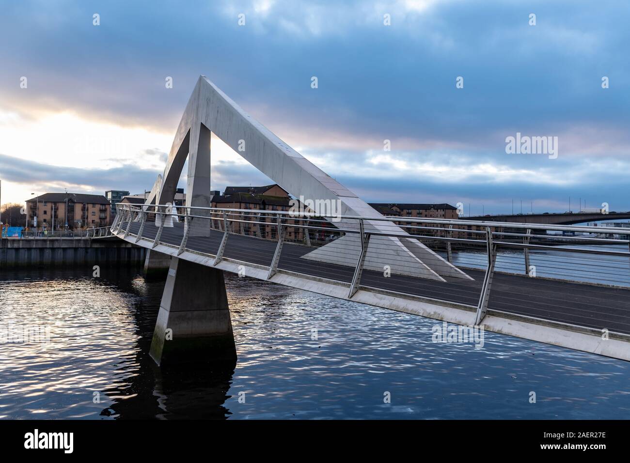 Tradeston Bridge, Glasgow Stock Photo - Alamy