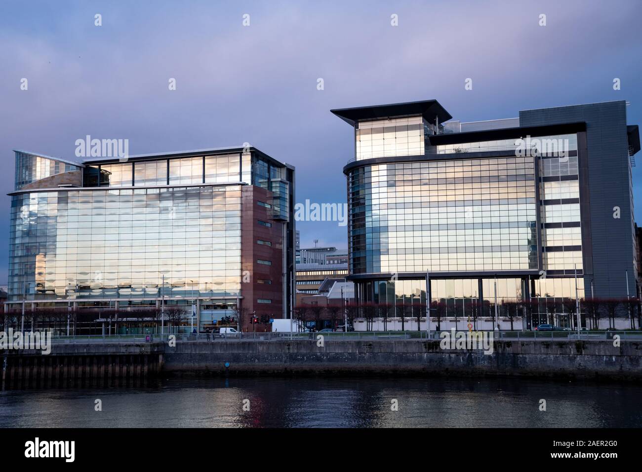 Glasgow waterfront broomielaw hi-res stock photography and images - Alamy