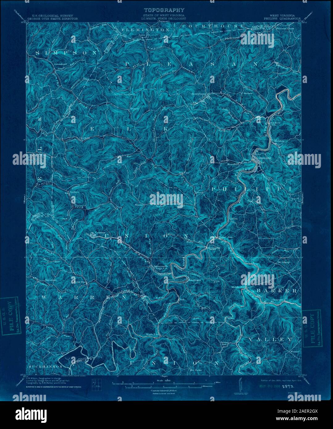 Philippi map hi-res stock photography and images - Alamy