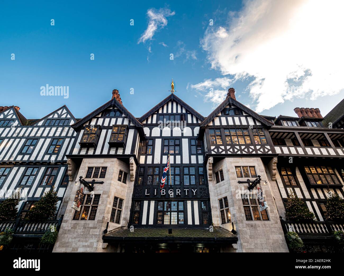 Liberty london exterior hi-res stock photography and images - Alamy