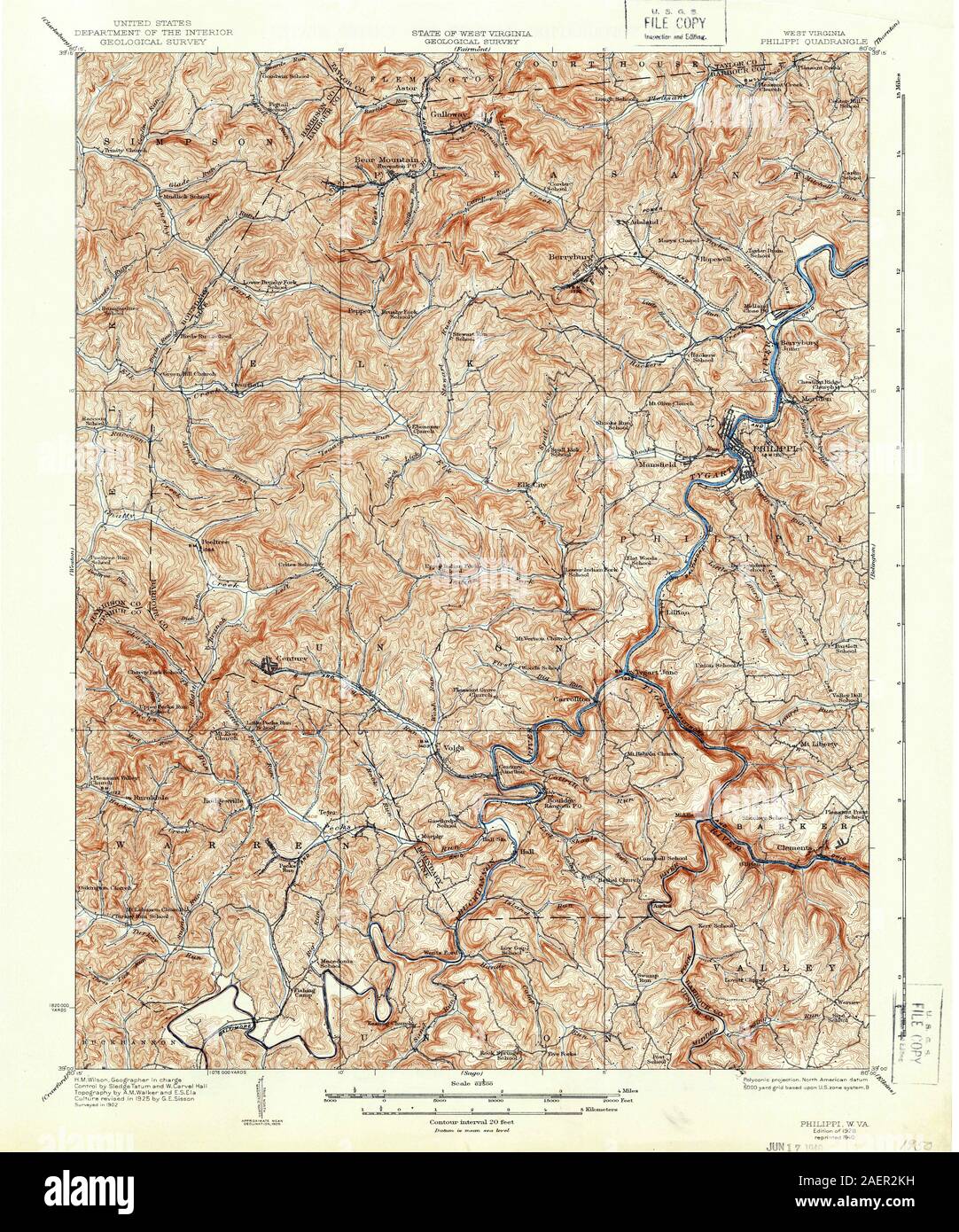 Map of philippi hi-res stock photography and images - Alamy