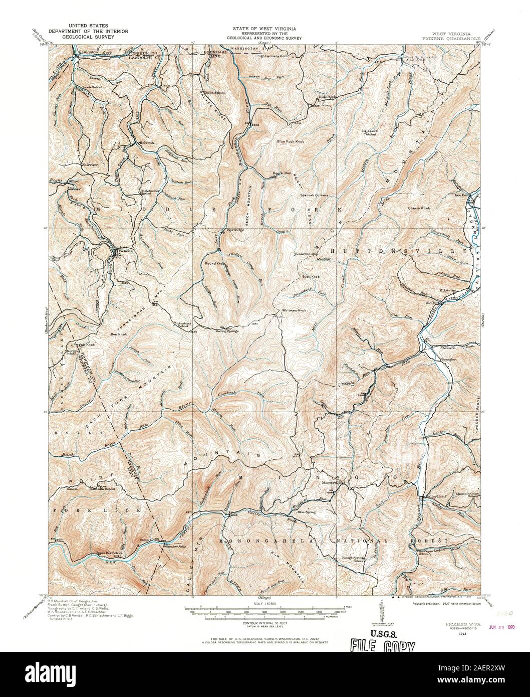 Pickens map Cut Out Stock Images & Pictures - Alamy