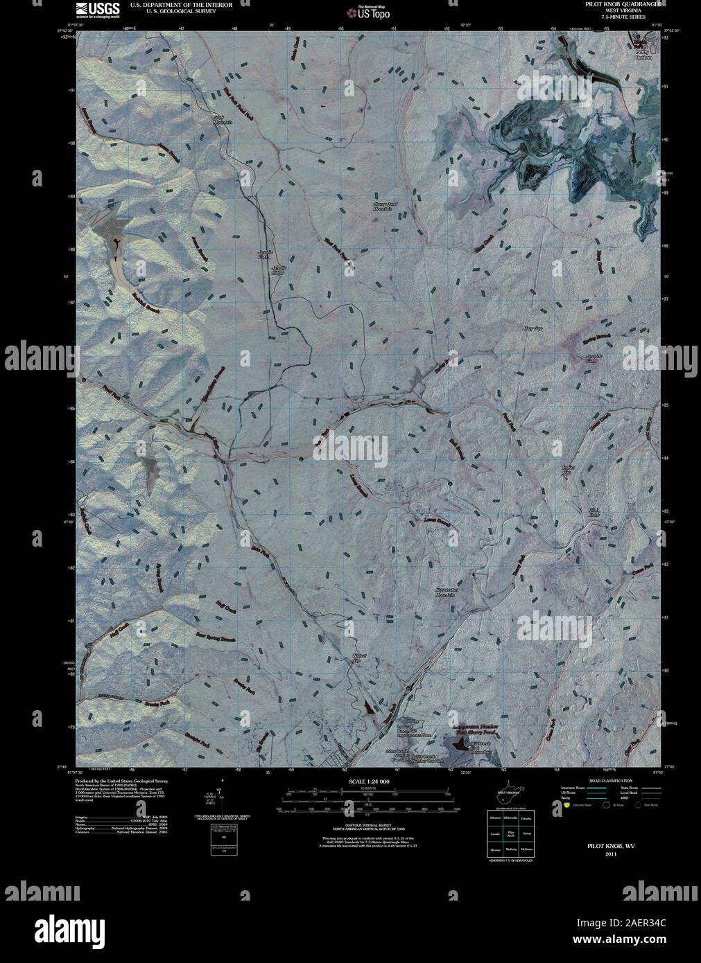 Map of pilot knob hi-res stock photography and images - Alamy