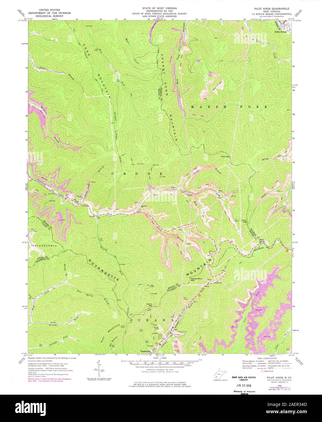 Map of pilot knob hi-res stock photography and images - Alamy