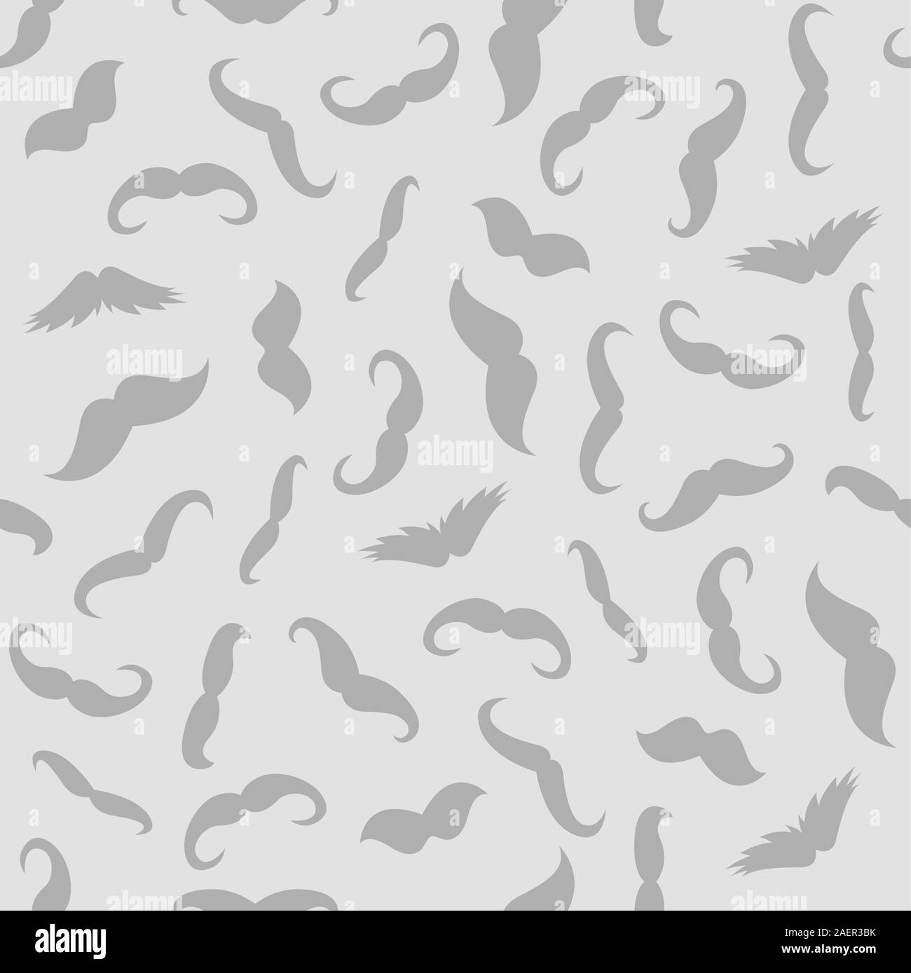 Man mustache photobooth art seamless gray wallpaper pattern Stock ...