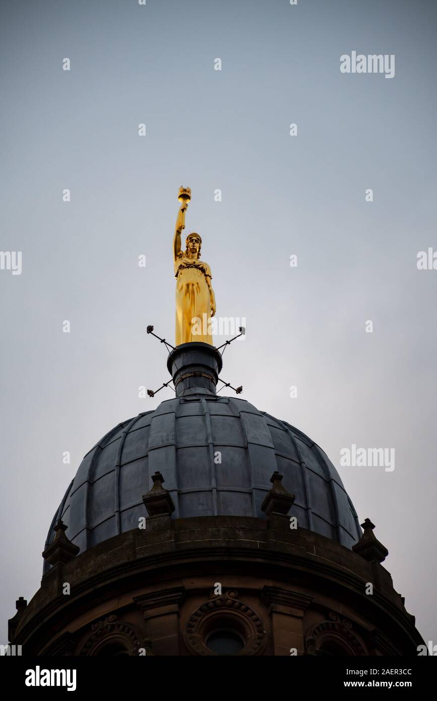 Light and Life Statue Stock Photo - Alamy