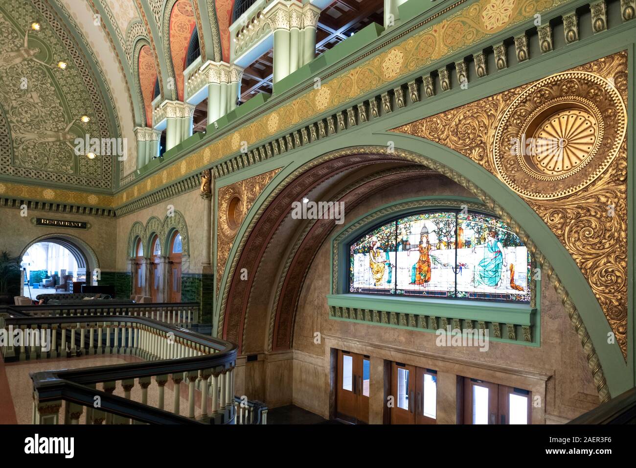 Interior Views of Union Station, St Louis, Missouri Stock Photo - Alamy