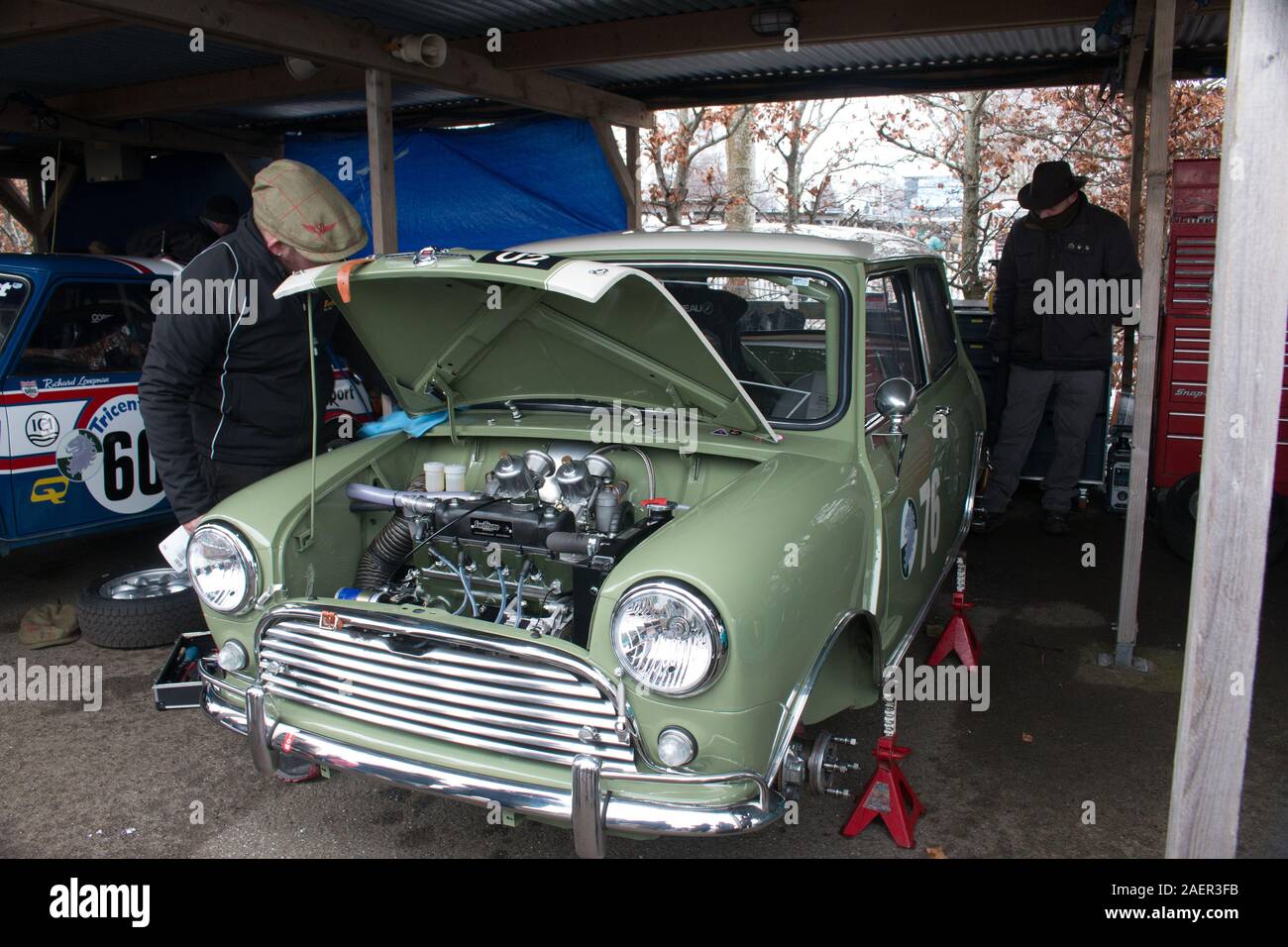 Austin Mini Cooper S Nick Swift / Johnny Adam Goodwood Motor racing ...