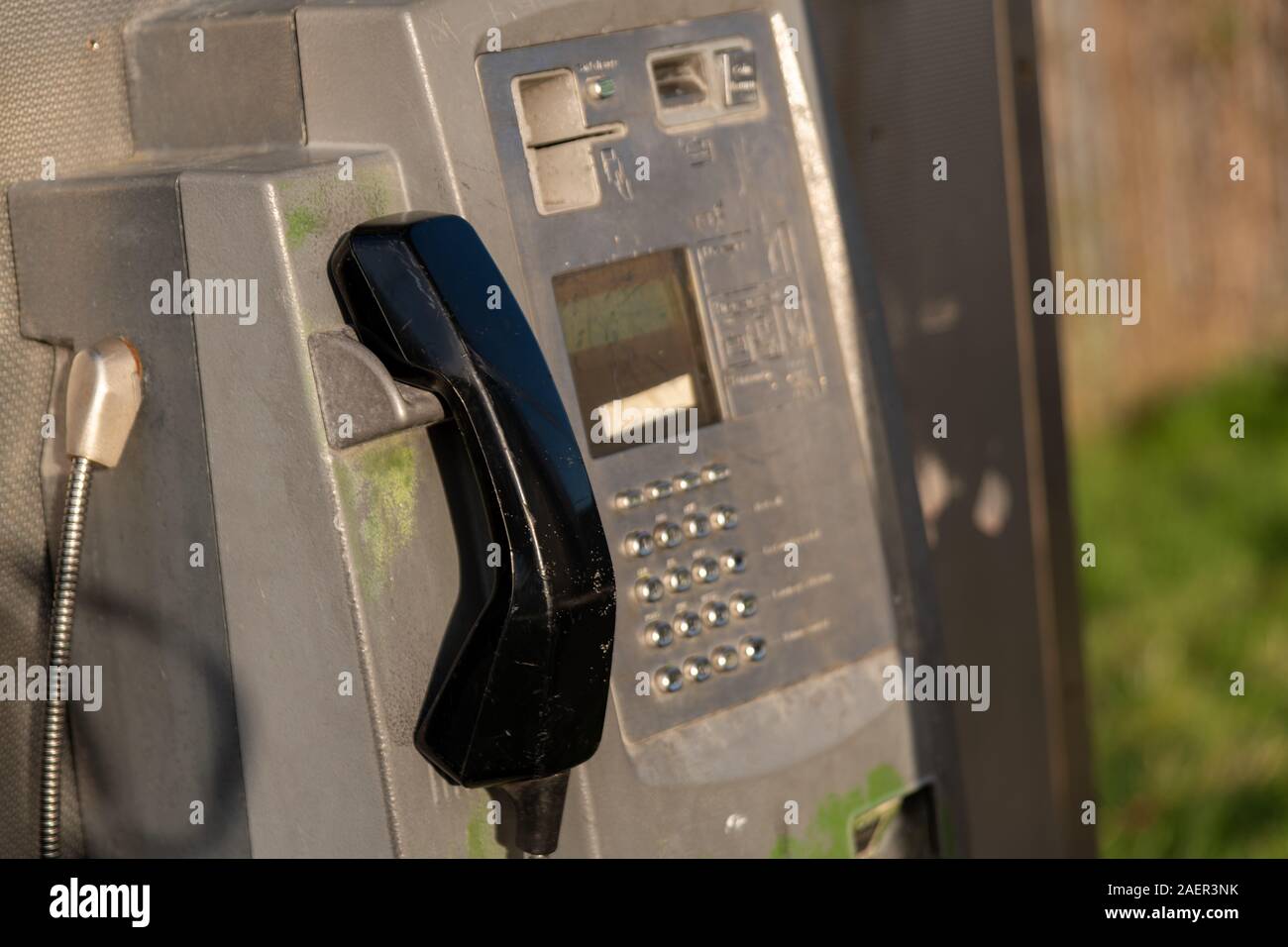 Outdoor telephone box hi-res stock photography and images - Alamy