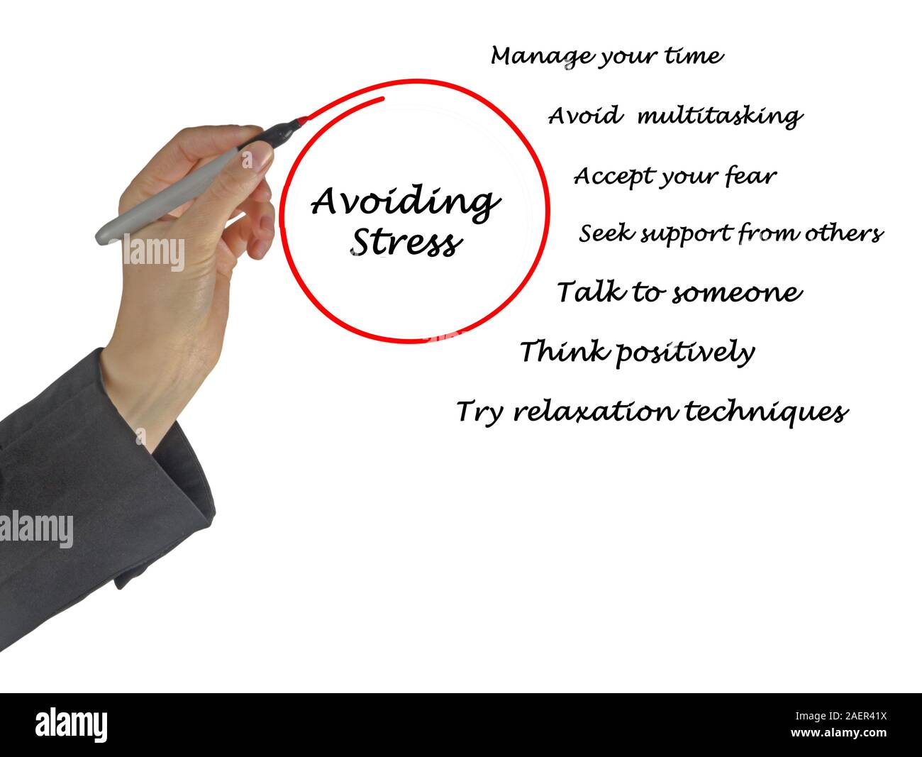 Woman avoiding Cut Out Stock Images & Pictures - Alamy