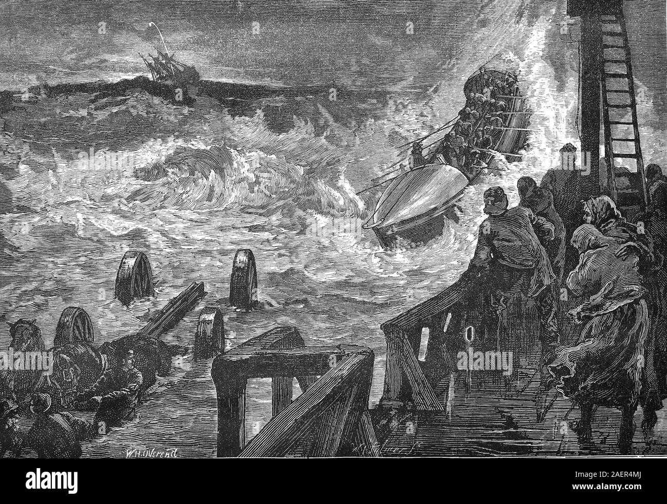 19th century lifeboat hi-res stock photography and images - Alamy