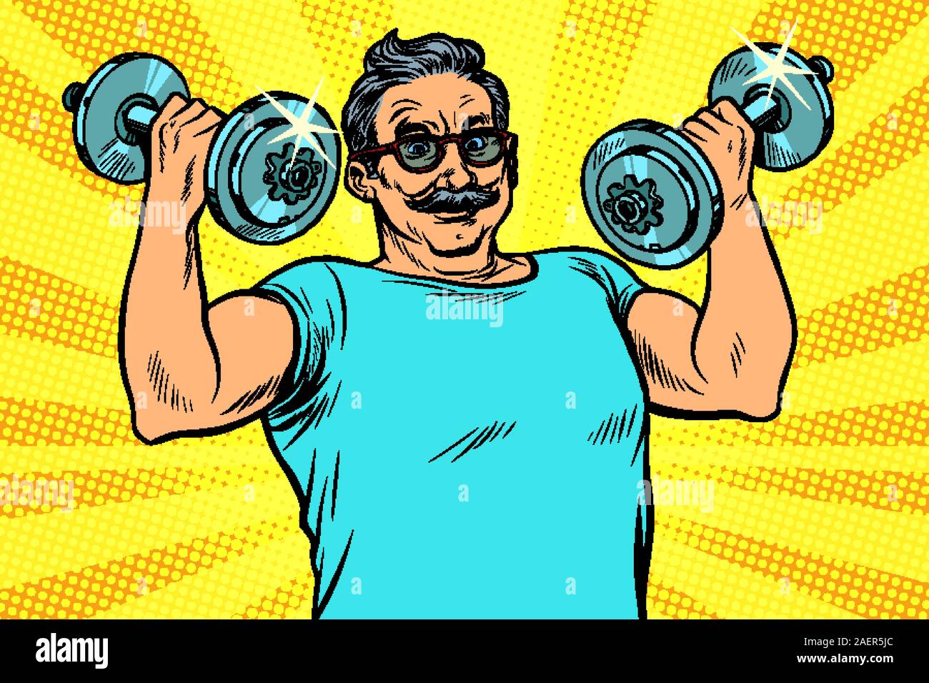 Fit active sporty man Stock Vector Images - Alamy