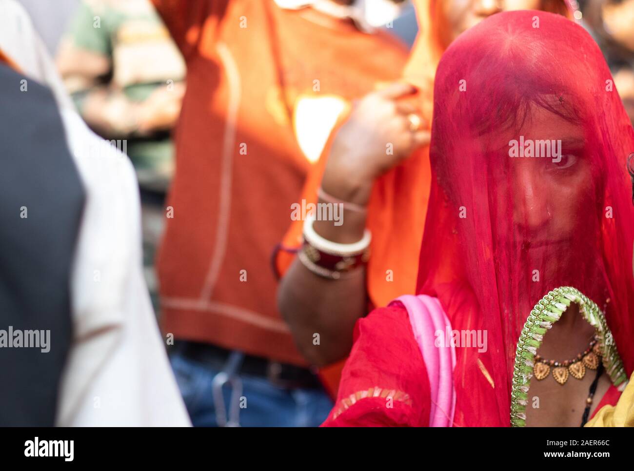 Ghunghat hi-res stock photography and images - Alamy